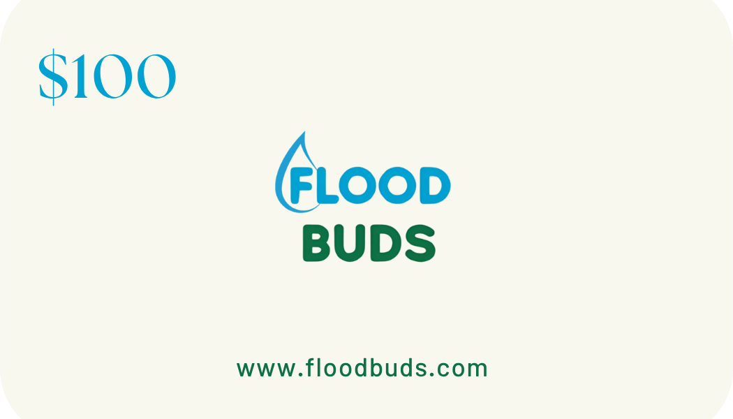 $100 Flood Buds Gift Card